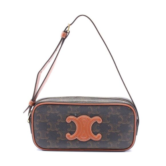 Celine | Bags | Celine Triomphe Mini Camera Bag Brown | Poshmark